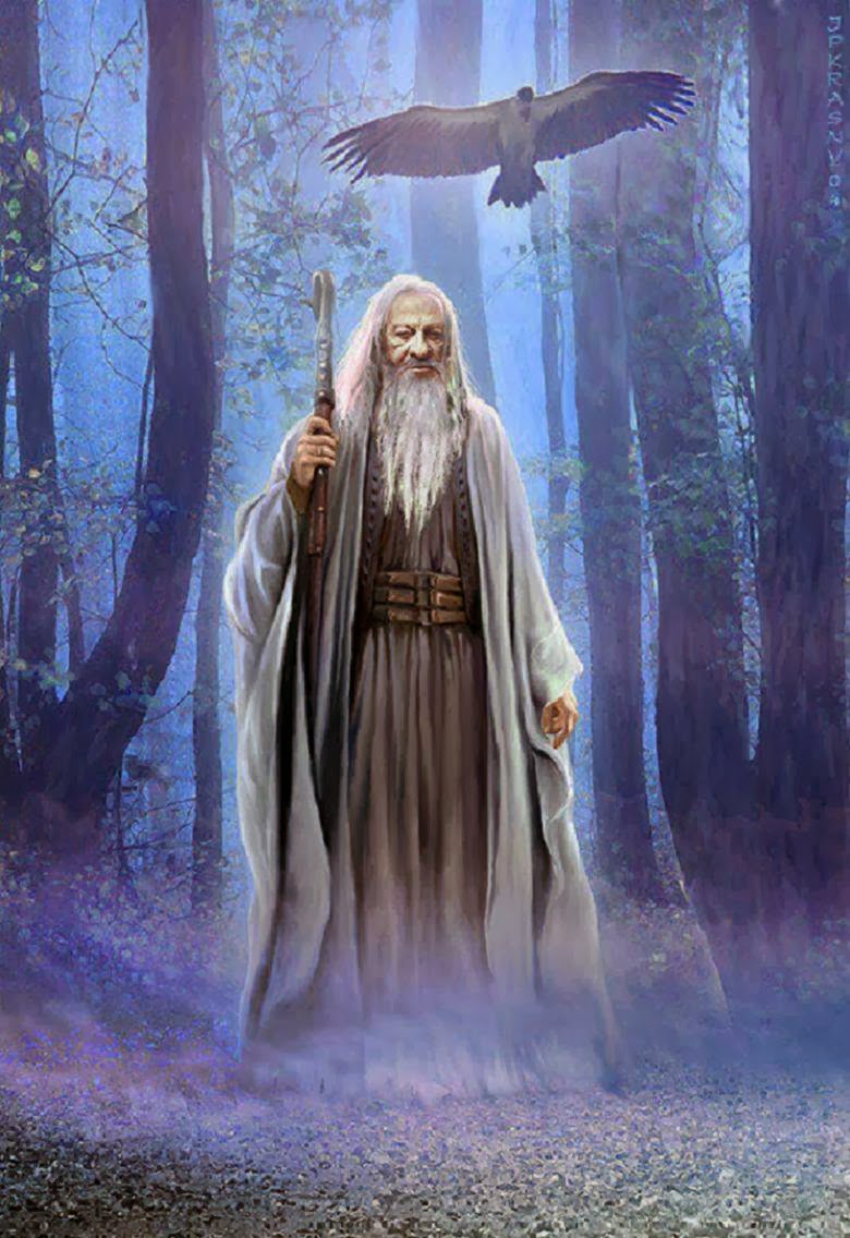 Fairies and elves ...: El mago Merlin