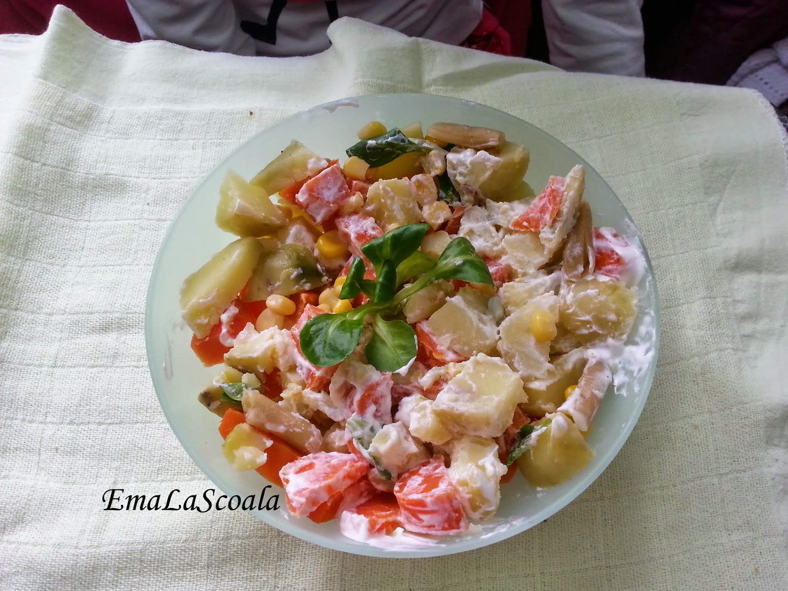 Salata de legume fierte