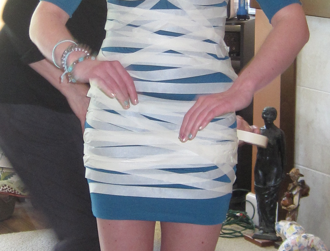 Kari Glass Design: DRESS FORM: wrap for 39 steps