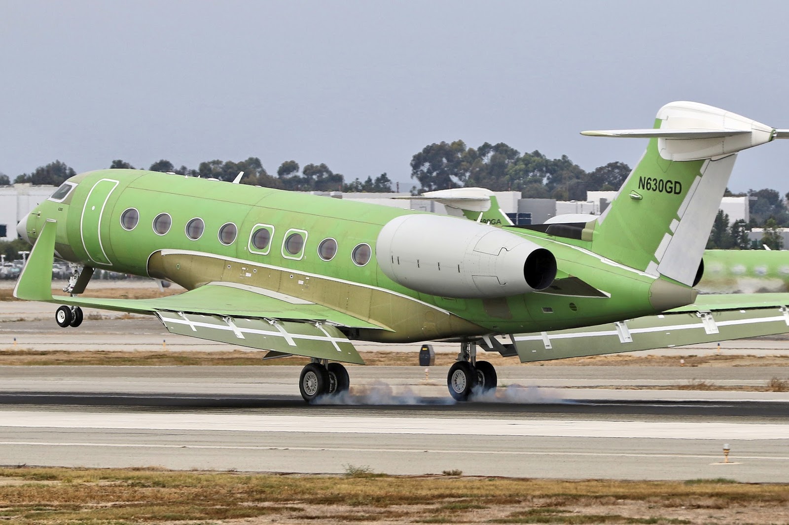 Aero Pacific Flightlines: Gulfstream G650 (c/n 6300) N630GD tbr N476V