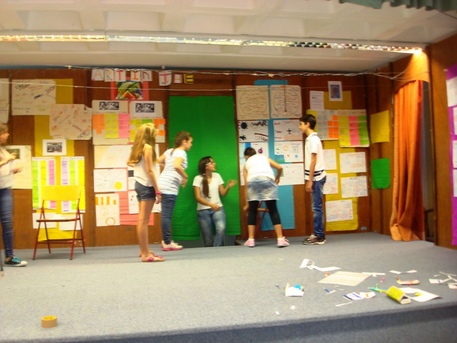 Art in the English Class : Art in the English Class 2013-2014