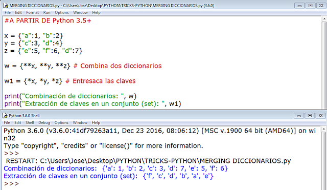 APRENDER A PROGRAMAR CON PYTHON: DICCIONARIOS Y SUS MÉTODOS
