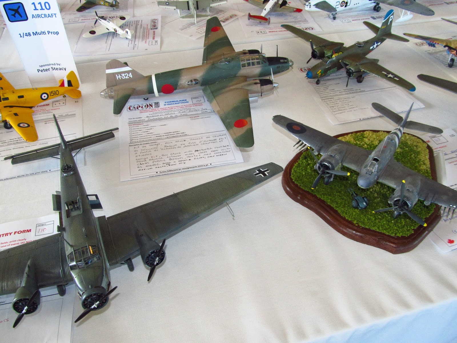 IPMS Ottawa - Monthly Plastic Model Contests: CAPCON 2017 - AIRCRAFT