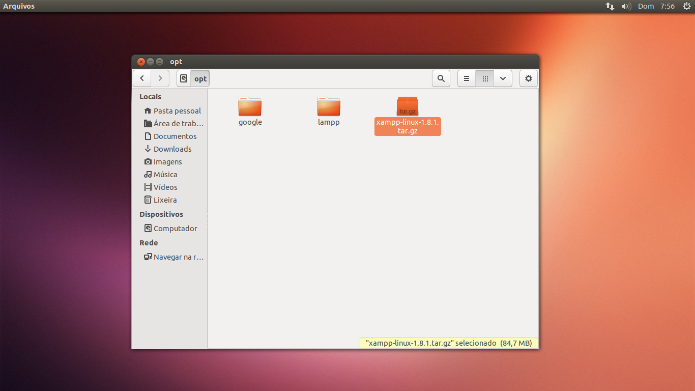 Andeson Bruno: Como instalar Xampp (lampp) no Ubuntu 13.04