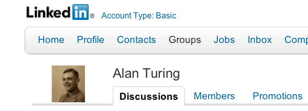 The Universal Machine: New Alan Turing LinkedIn Group