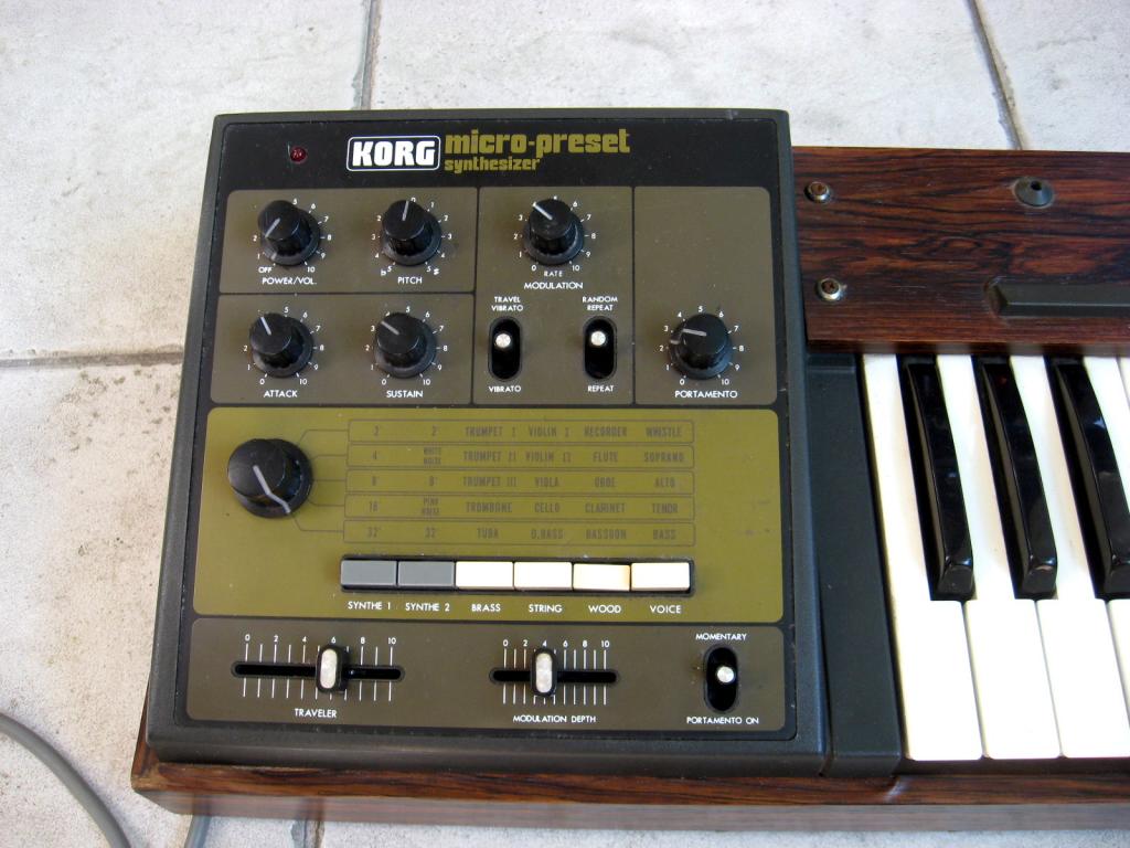 Infrequent Sound [sex.tex] technology: Korg M500 Micro-Preset Synthesizer