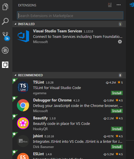 Visual studio marketplace tslint - psawestreaming