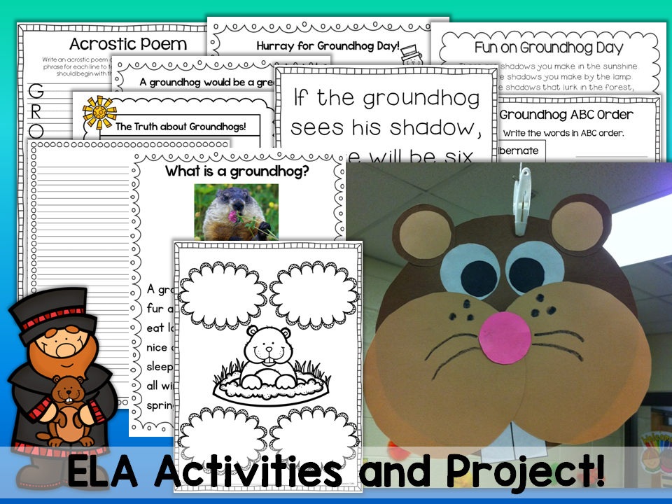 Creative Lesson Cafe: Groundhog Day Classroom Fun!
