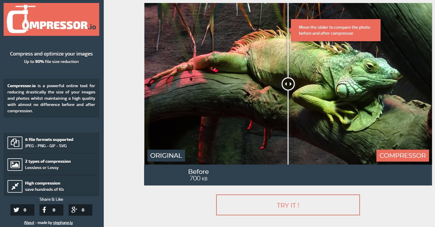 11 herramientas para comprimir imágenes ~ Curioseando