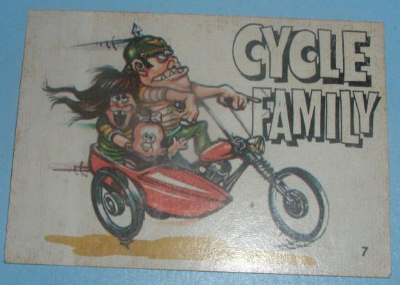 Nostalgia on Wheels: Donruss Silly Cycles Cards - 1969-?