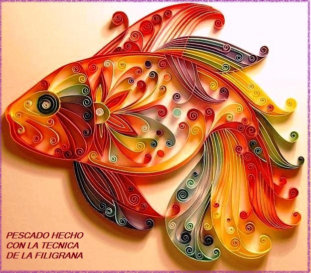 DECORACION CON FILIGRANA: DECORACION CON FILIGRANA