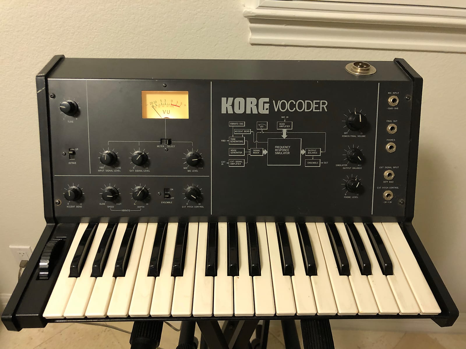 MATRIXSYNTH: Korg VC-10 Vocoder