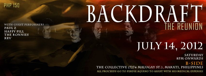 Alternate Reality: "Backdraft" Reunion Event on July 14,2012