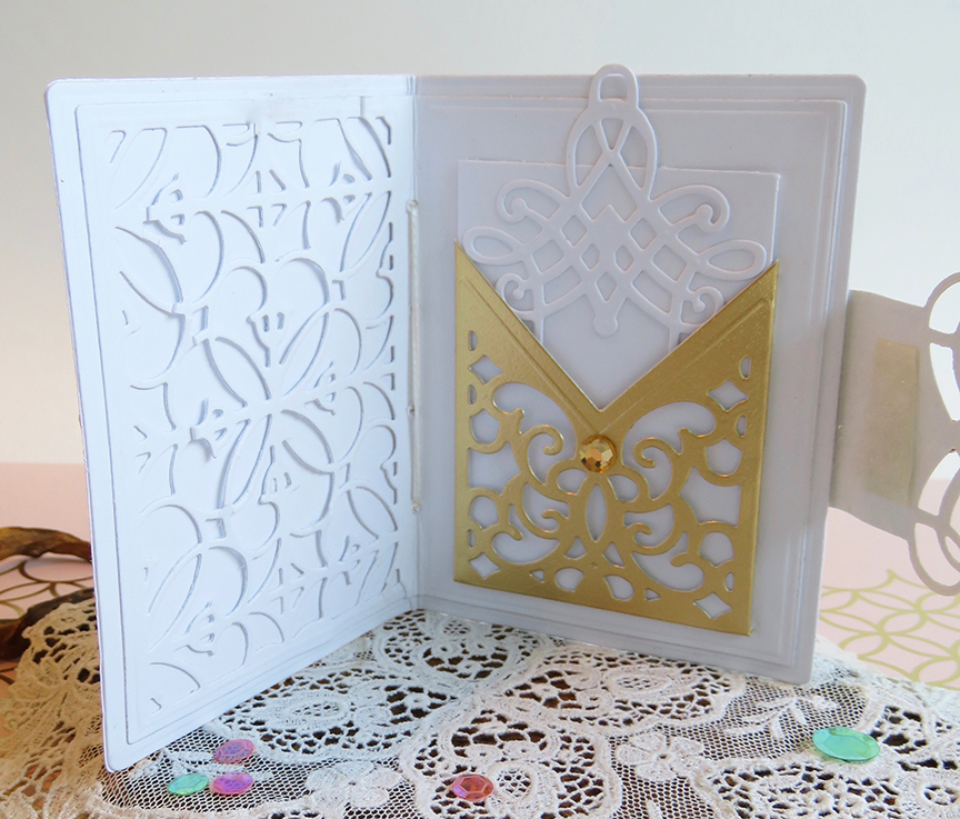 Victorian Paper Queen: Amazing Paper Grace Filigree Booklet Etched Die