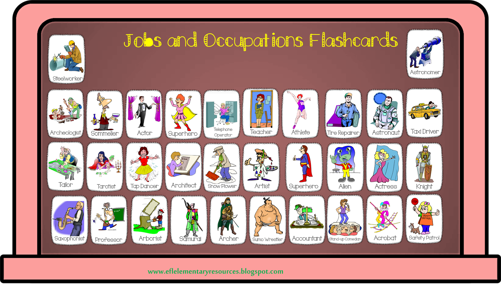 EFL Elementary Teachers: Community Helpers, Jobs and Occupations