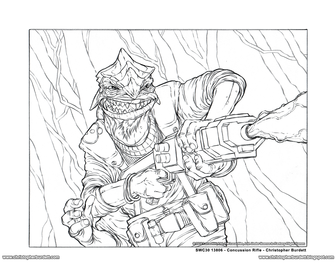 The DOODLES, DESIGNS, and aRT of CHRISTOPHER BURDETT: Concussion Rifle ...