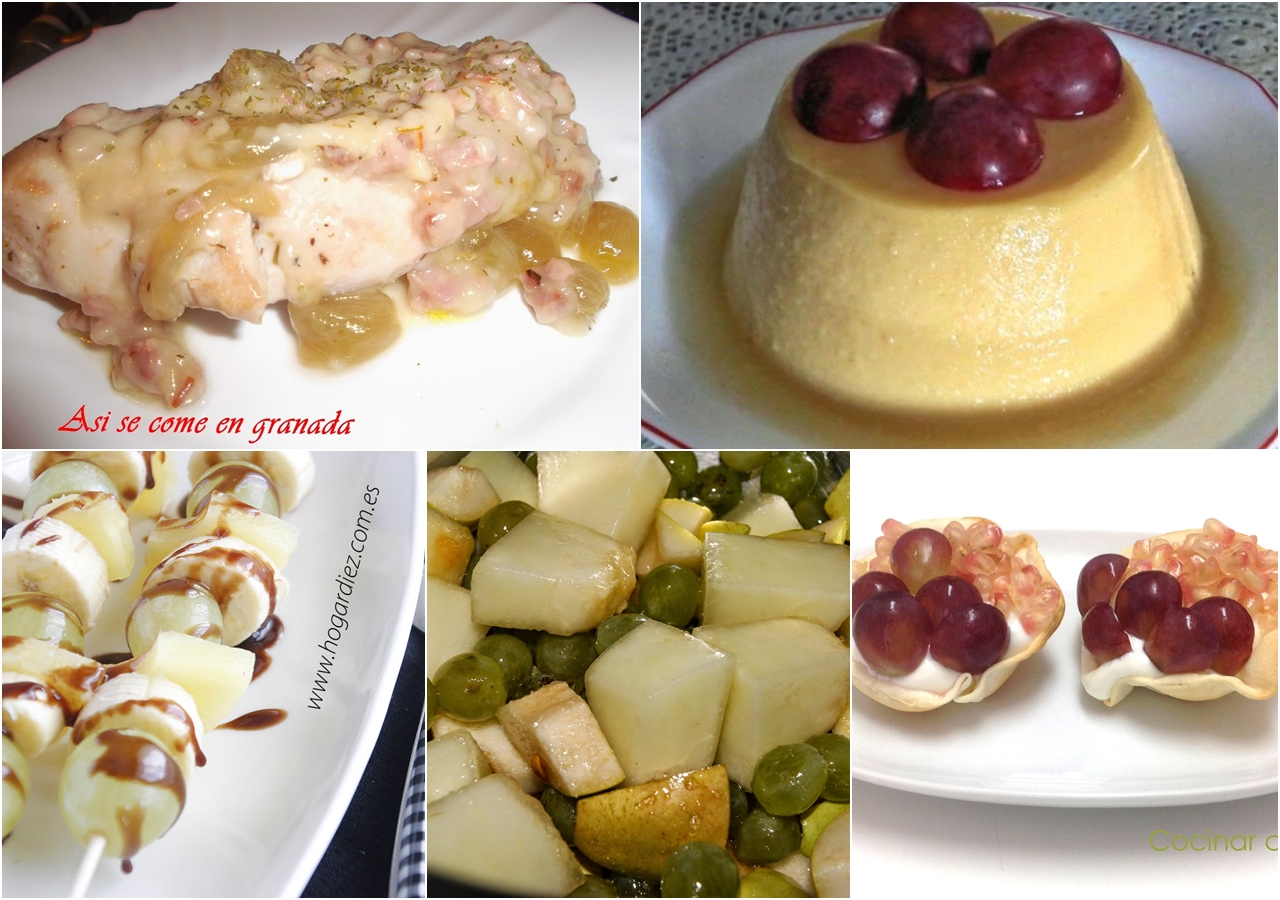 Así se come en Granada.: Nos van a dar las uvas...