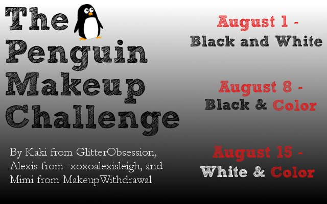 The Penguin Makeup Challenge: Black & White | Makeup Withdrawal