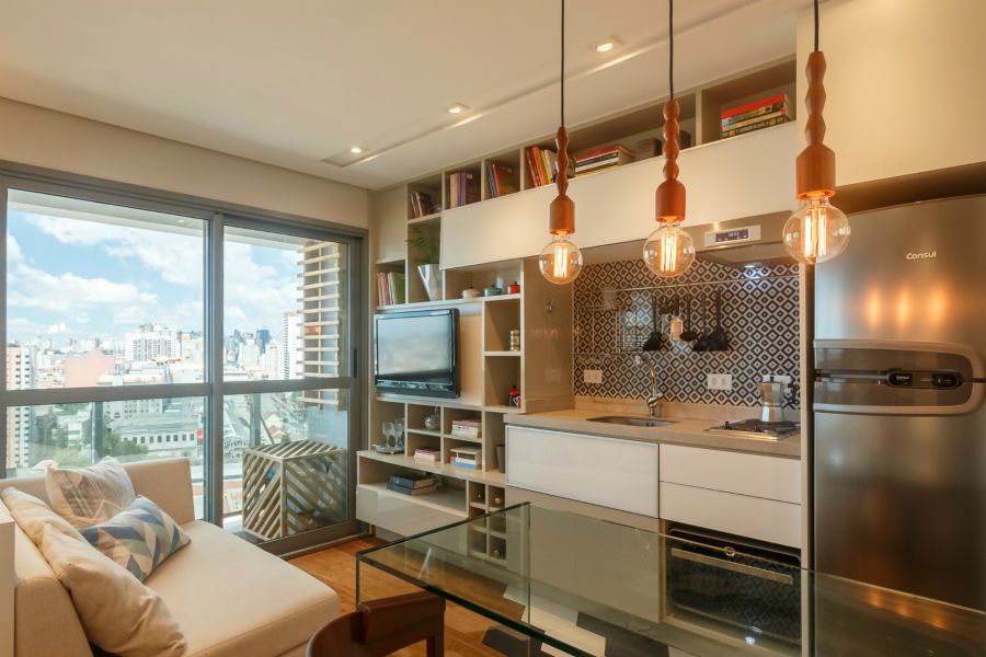 Blog Achados de Decoração : A KITNET DECORADA DESSA MOÇA TEM TUDO NO ...