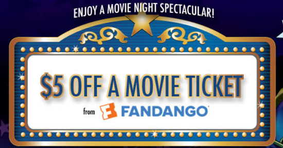 Fandango: $5 Off A Movie Ticket - HEAVENLY STEALS