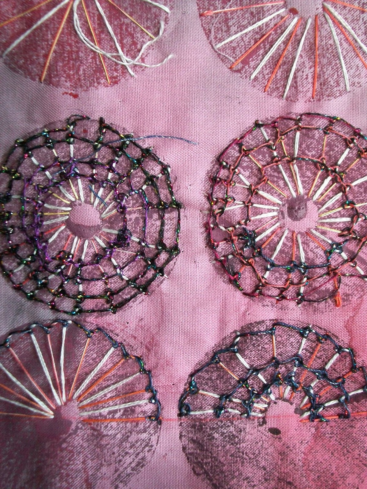 Julie B Booth: Hand Stitching Continued: Surface and Structure Part 3 ...