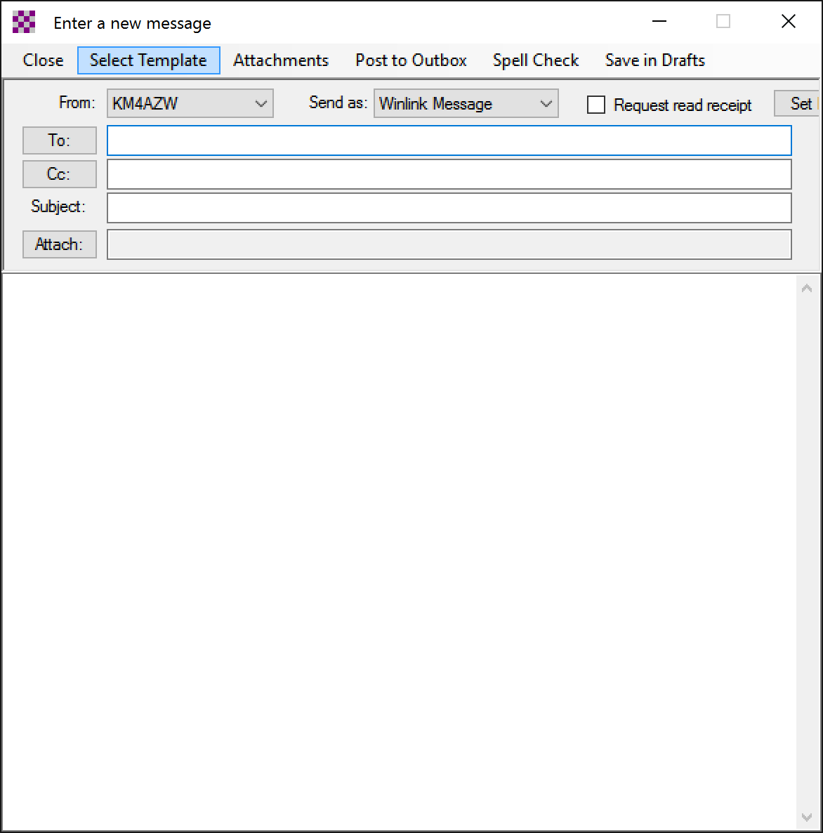TrueHamFashion: Utilizing Forms with Winlink Express