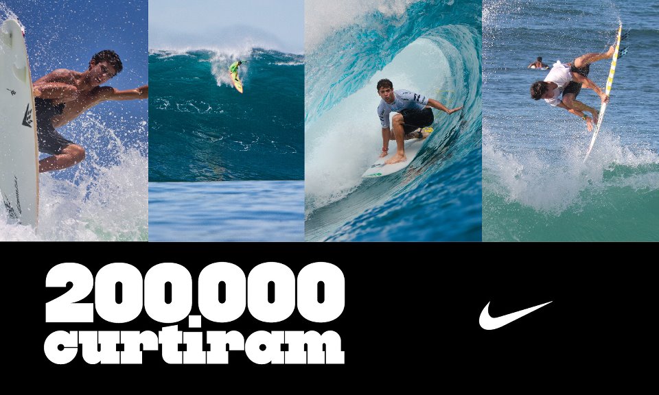 Surfing Ciber Space: Nike Surfing Brasil em grande estilo