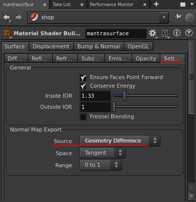 サルにもわかる Houdini: transfer normalmap