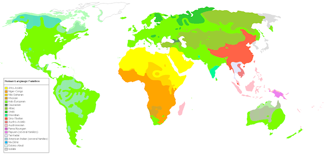 THE POLYNESIAN TIMES: AUSTRONESIA / MAP: Austronesian languages ...