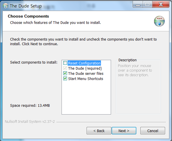 SECURITY: [Network Management System] The Dude install