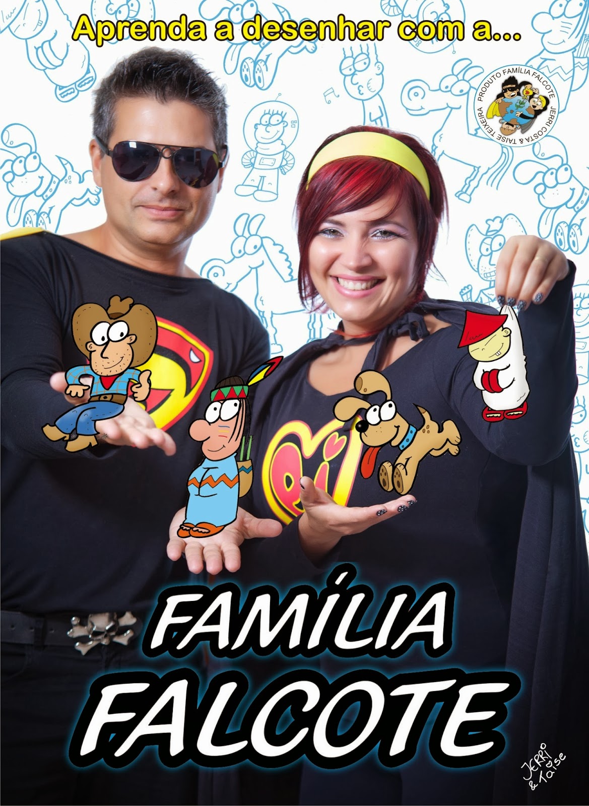 Blog da Família Falcote - Quadrinhos e oficinas de desenho: DVD Aprenda ...