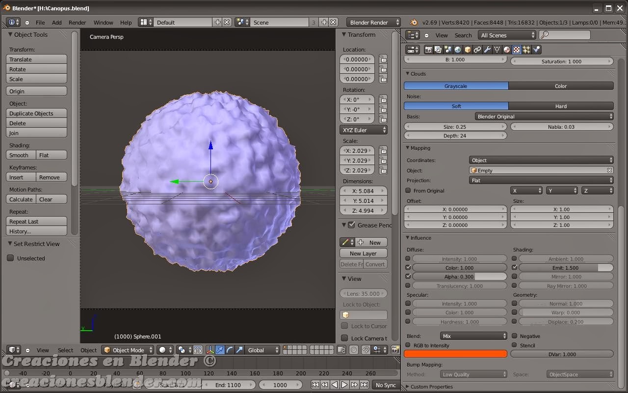 Creaciones Blender: Cómo realizar una estrella usando blender 2.69