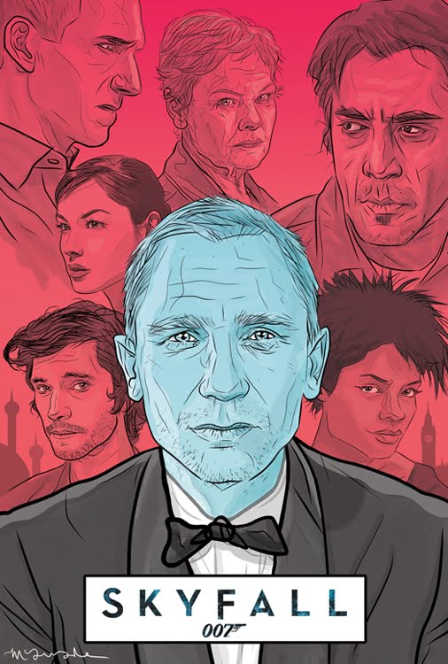 The Geeky Nerfherder: Movie Poster Art: Skyfall (2012)