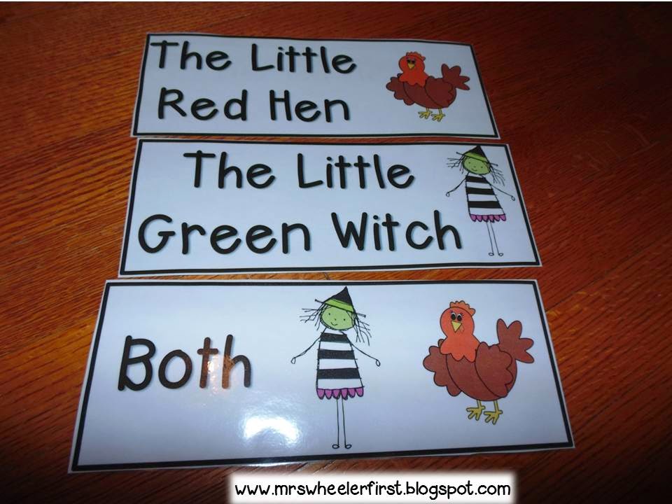 Mrs. Wheeler's First Grade Tidbits: The Little Green Witch