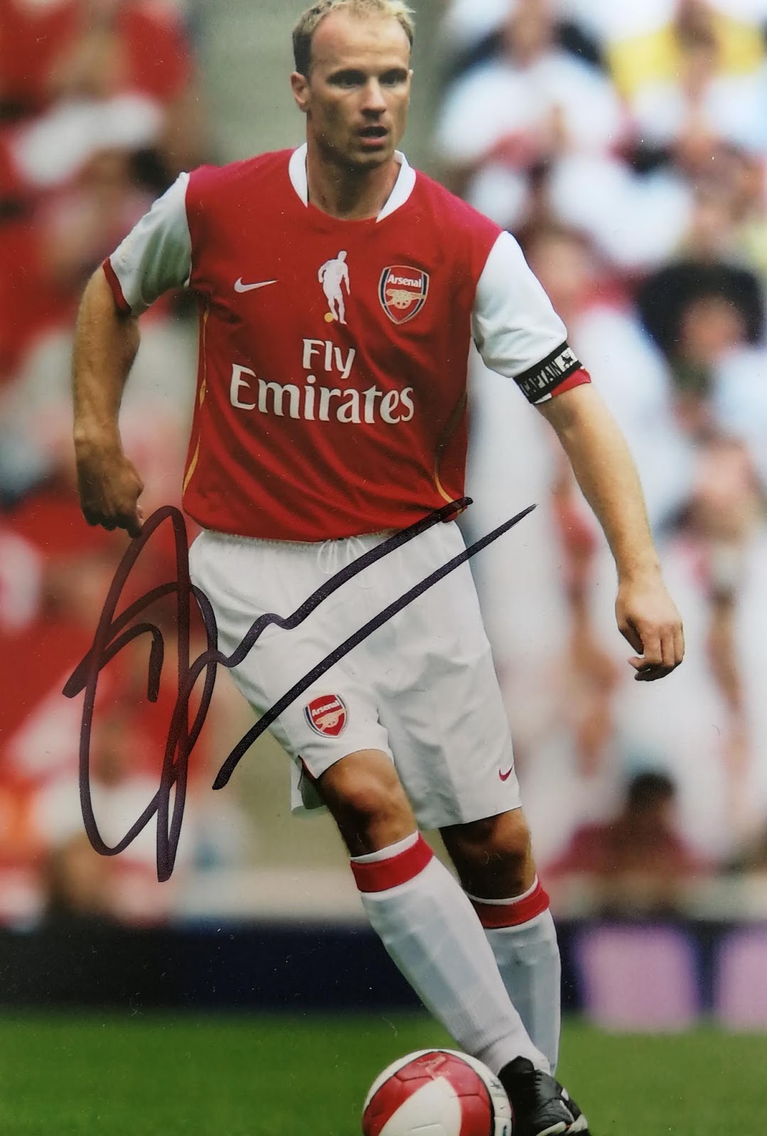 Autografy Norbiego: Dennis Bergkamp