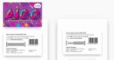 Bagaimana cara menggunakan kode Voucher AIGO Internet AXIS - Call ...