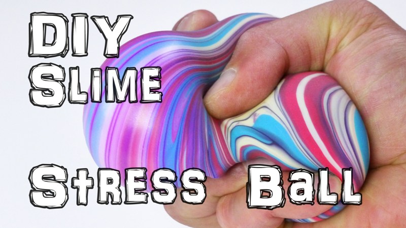 How to Make DIY Slime Stress Balls - Handy DIY