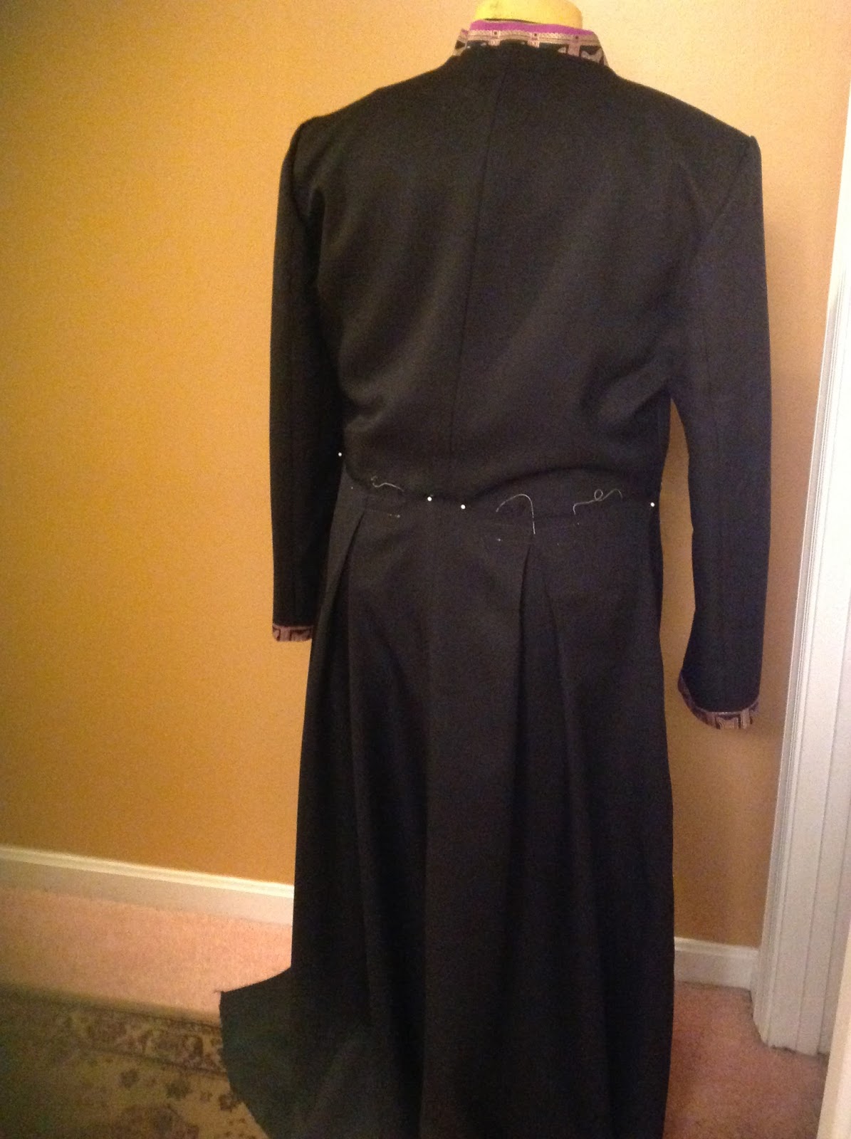 LaToriaSewCreative: COSTUME PATTERN TURNED INTO A MINISTER'S ROBE