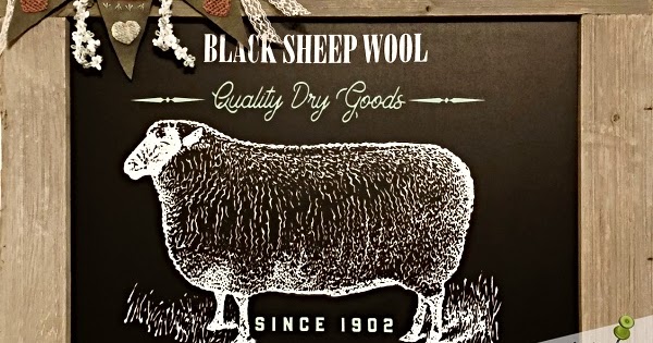 WORKIN' OUT THE INKS: SHEEP + CHALKBOARD + WOOLY PENNANT GARLAND