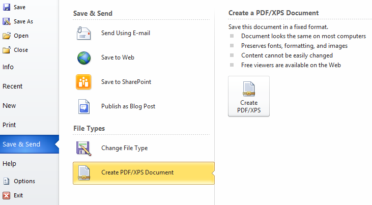 Catatan Sederhana: Cara Membuat File Pdf Di Ms Word 2010