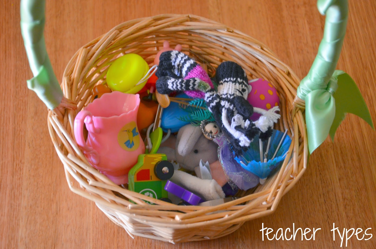 Alphabet Sorting Box - Teacher Types