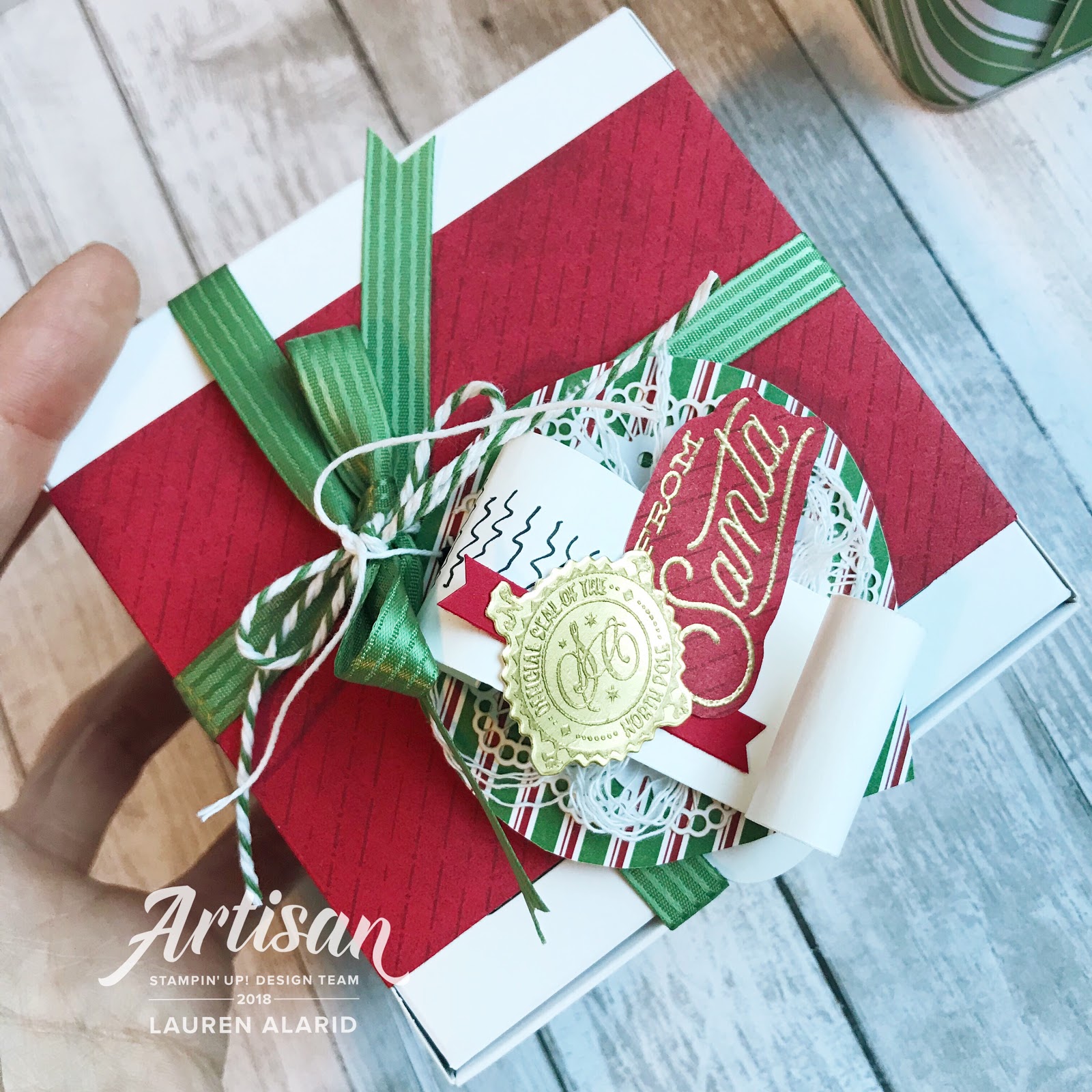 Crafty Little Peach: Stampin' Up! Signs of Santa & Sincerely Santa Tag ...