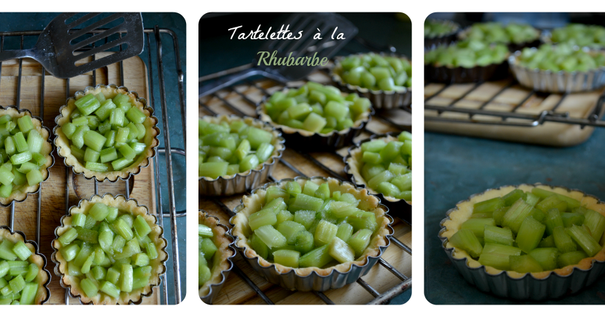 Tartelettes à la Rhubarbe