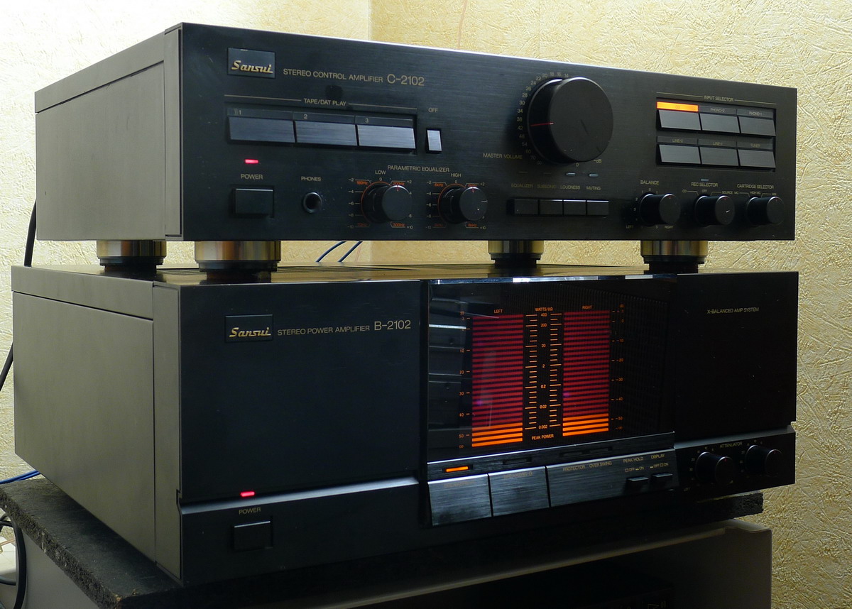 Sansui B-2102 - Power Amplifier | AudioBaza