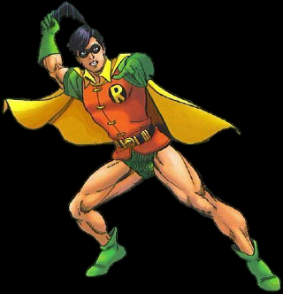 Mayfair DC Heroes Character Database: Robin, Year One