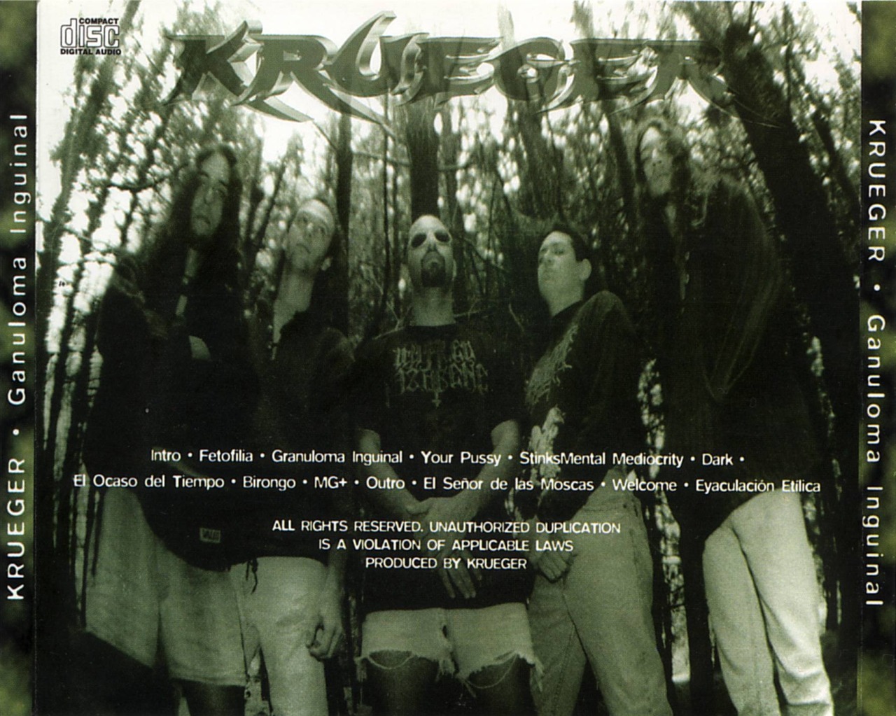 Krueger Discografia