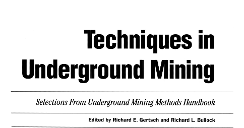 Ingenieria Total: Tutoriales and Tricks: Techniques in Underground ...