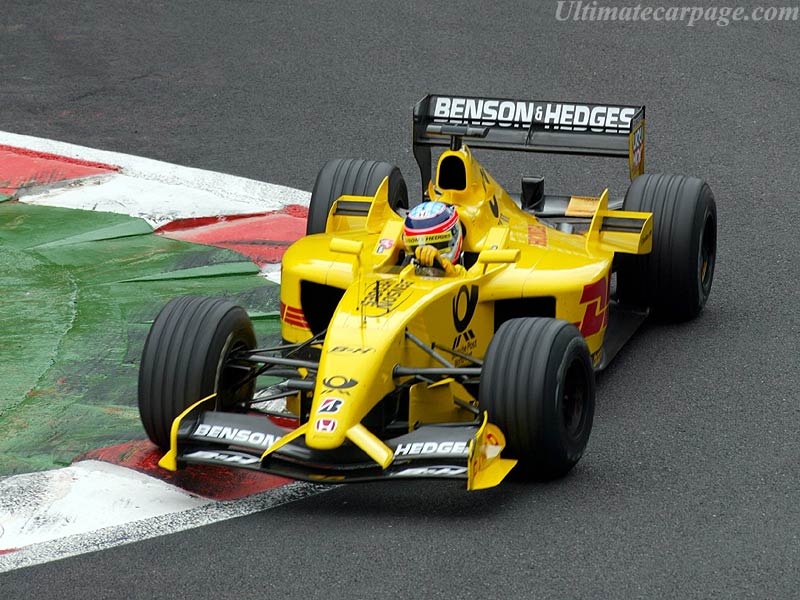 Formula 1 Cars Evolution: Jordan Grand Prix