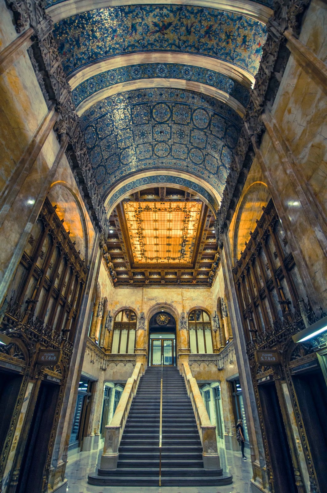 New York - History - Geschichte: Woolworth Building Lobby