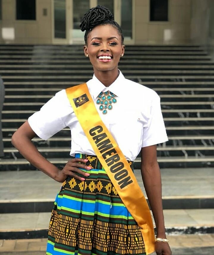 Foje Jencey represents Cameroon at the Miss Polo International ...